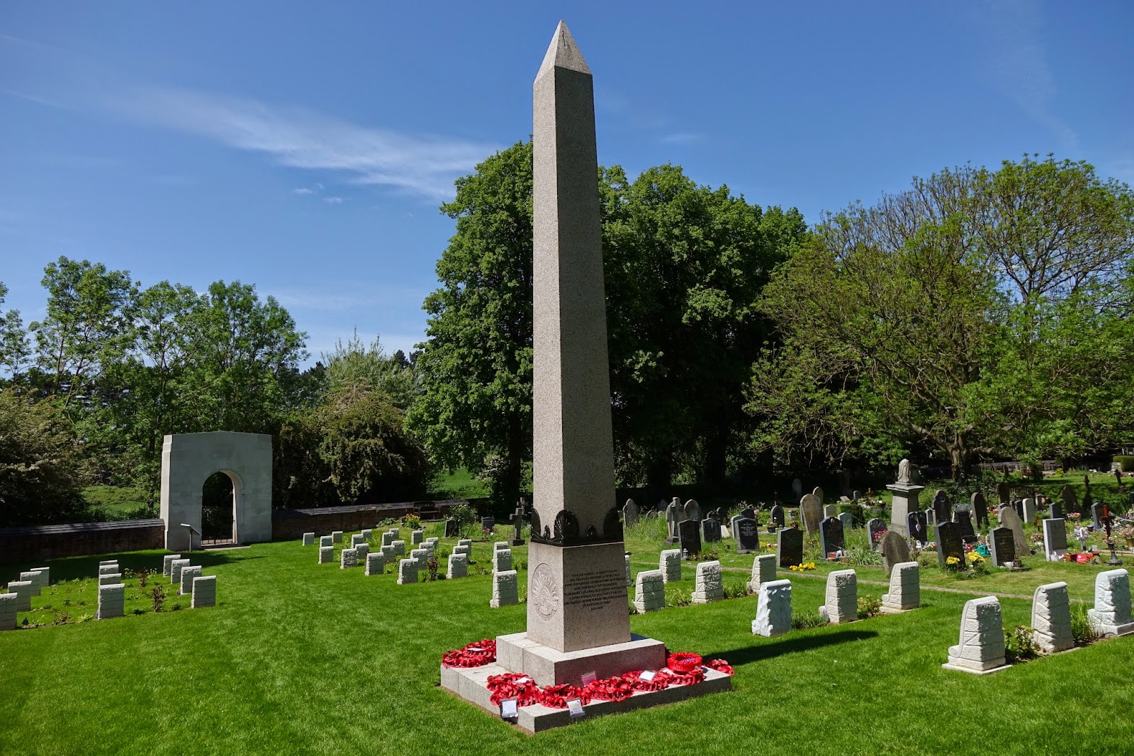 My Orange Brompton: Anzac Graves at St Mary's Church Harefield