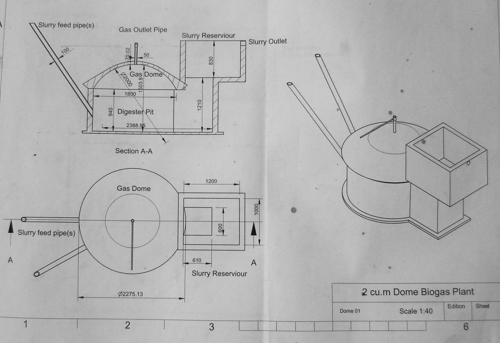 Wolfe in Transition: A biogas digester septic tank for our home