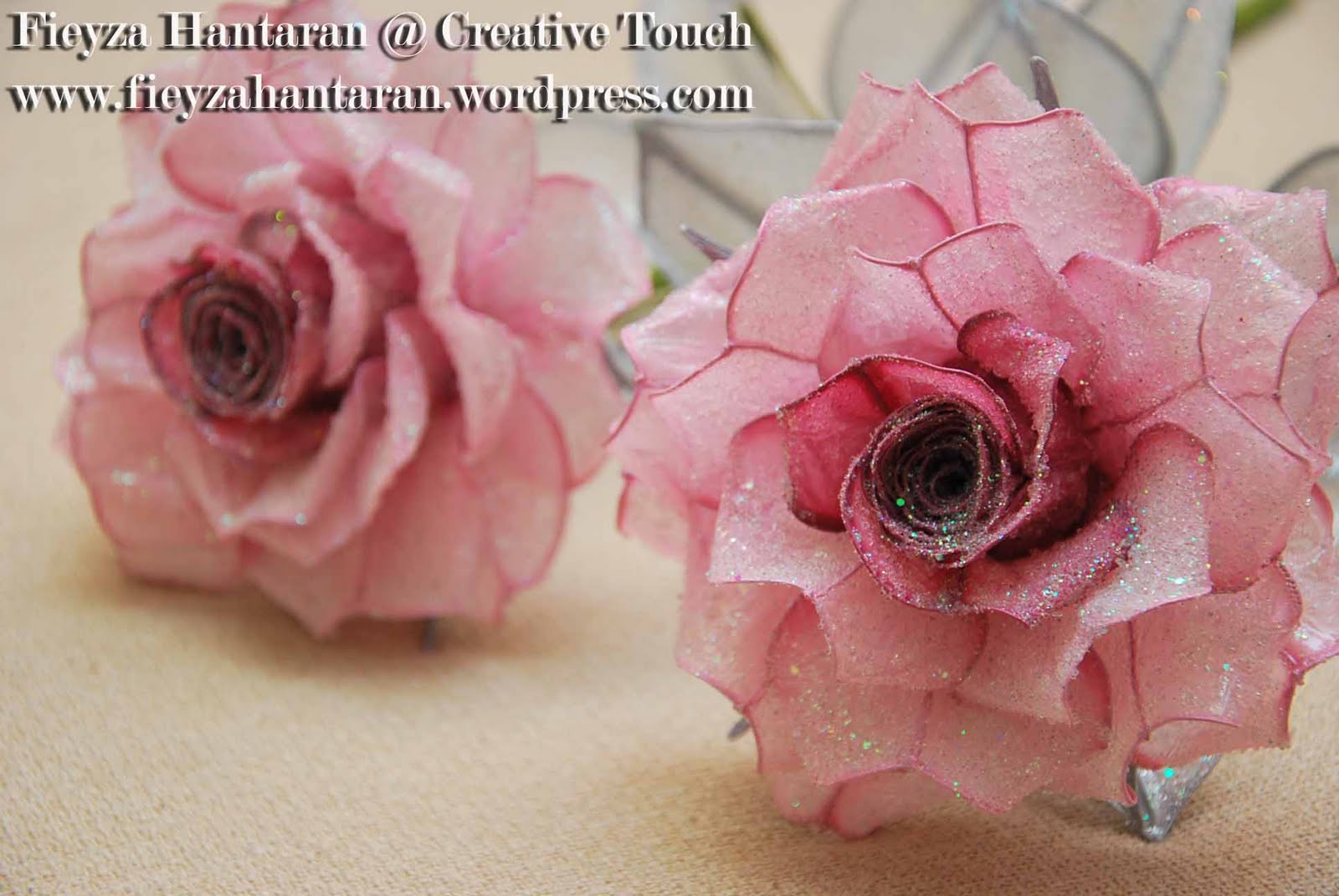 Inspirasi Jemari Alfa: Cara - cara membuat Bunga Dip