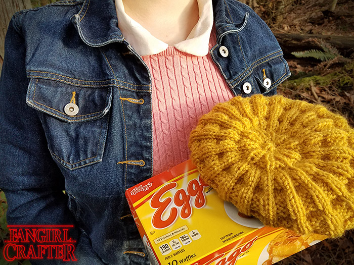 The Fangirl Crafter: Eleven's Eggo Hat