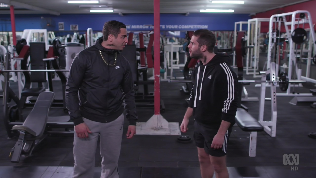 ausCAPS: Theodore Saidden and Nathan Saidden shirtless in Superwog 1-04 ...