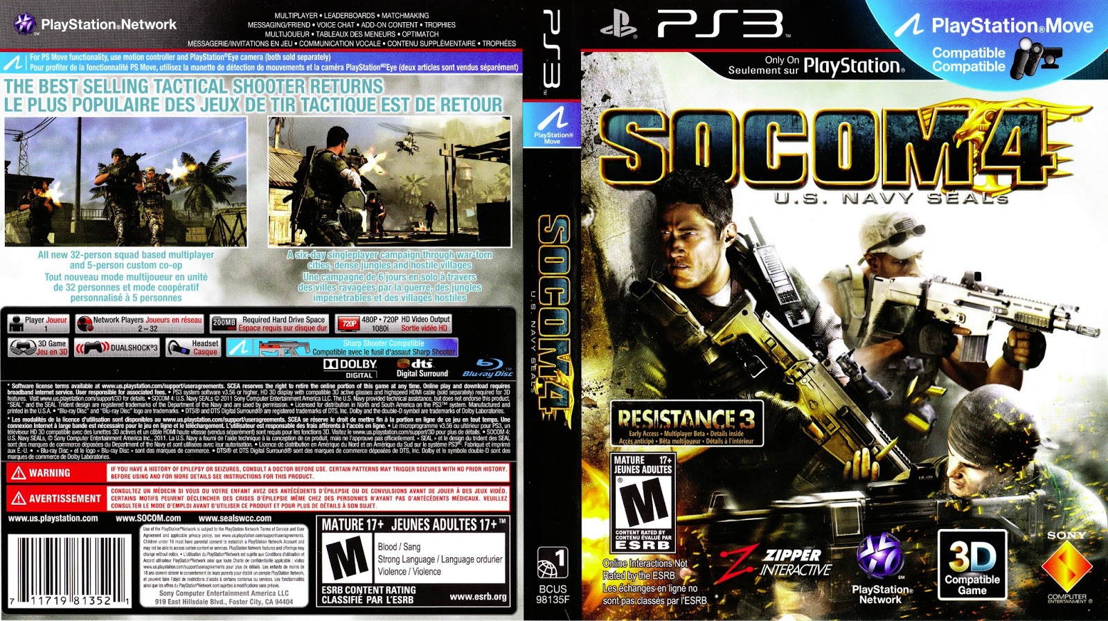 FANÁTICOS DE SOCOM: Socom 4