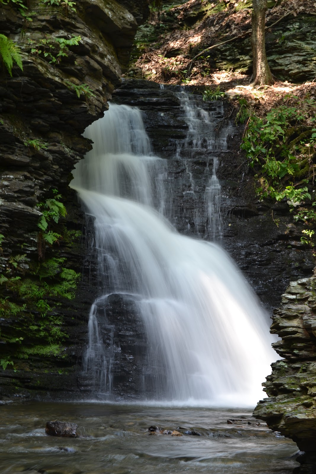 Nanda & Nathan The Travellers: Bushkill Falls -- The Niagara of ...