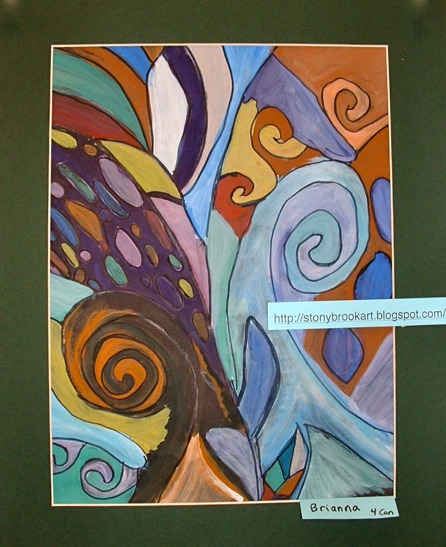 Mrs. Belton's Artists: Koru Paintings