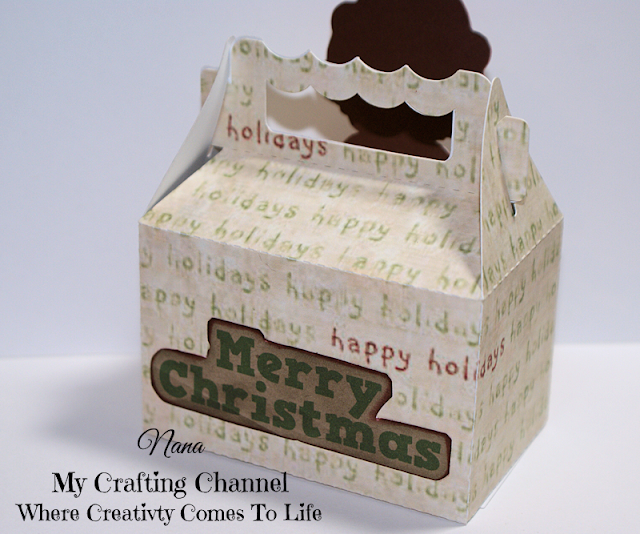 PDE Linky Party: Anything Goes: 2 Christmas Treat Boxes