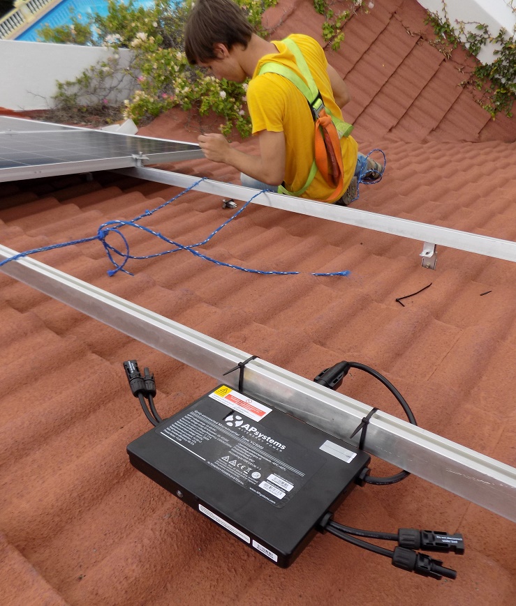 AM Solar - Projects: APS Micro-Inverters Powers Boutique Hotel in ...