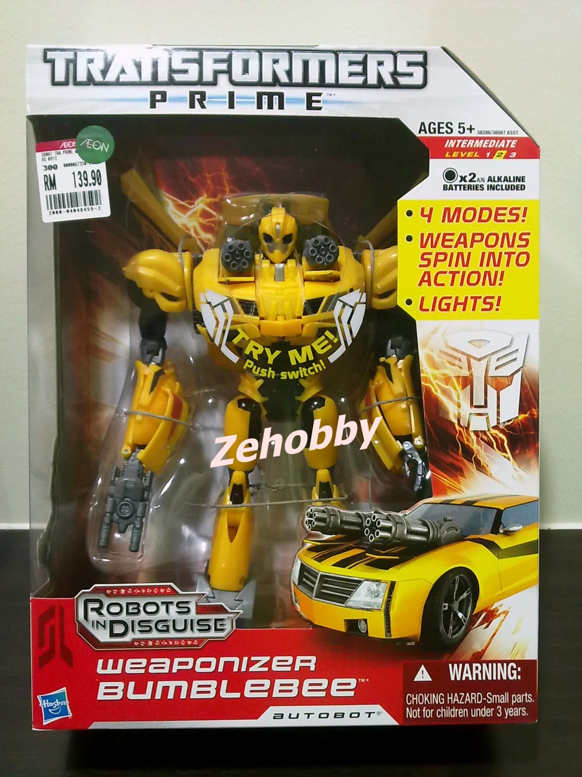 Zehobby: ~ Transformers Prime Weaponizer Bumblebee