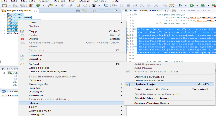 AEM/CQ5 : Configuration of AEM Plugin for Eclipse