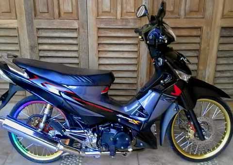 Modifikasi Supra X 125, Gambar Modif Supra X Ceper - MyOtomotif