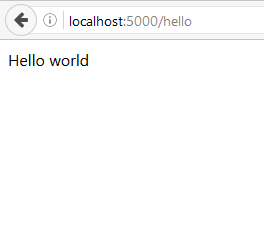 URL shortener with python and flask - Chapter 3 - Let's play with flask