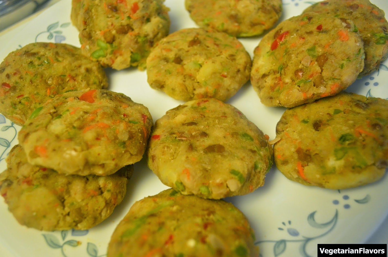 VegetarianFlavors: Mix Bean Patty