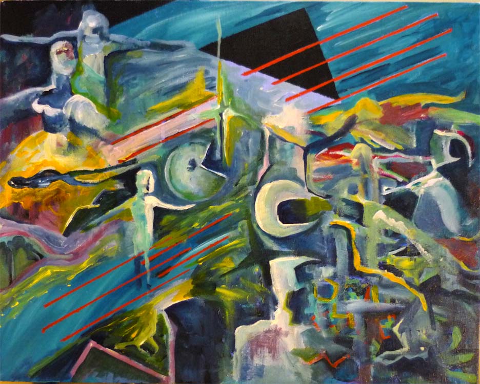 ANYTHING BUT HUMAN: PAINTINGS 2012