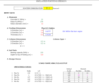 Structural Design Report: Sample Structural Design Report