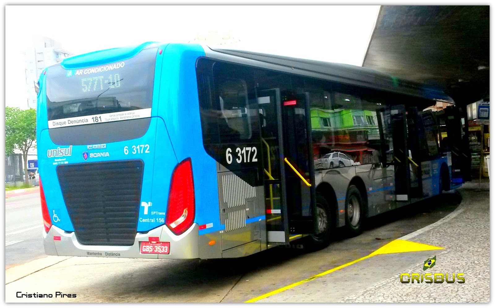 CRISBUS : 6 3172 Mobibrasil - Caio Millennium BRT - Scania K310UB 6x2
