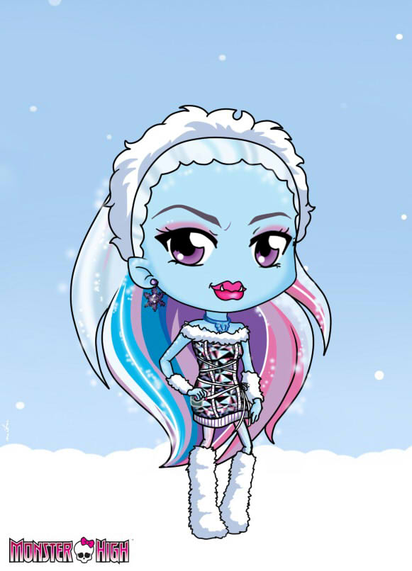 Navegando por la red lo encontré: Monster high chibis