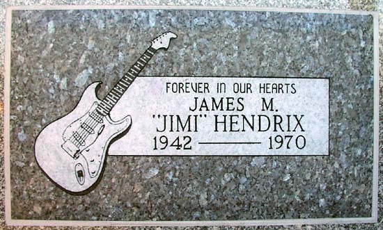 Orandon: Visit to the Jimi Hendrix Grave Site Today