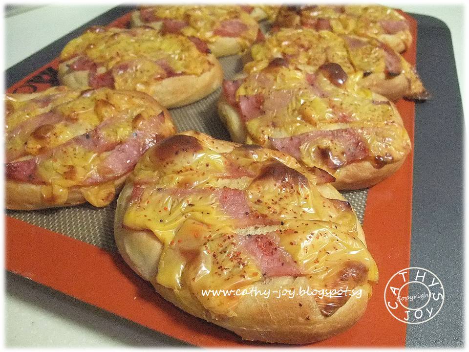 cathy's joy: Ham & Cheese Buns