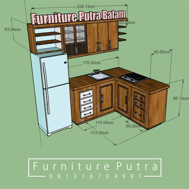 Kitchen Set di Batam | Furniture Putra Batam 081316704991