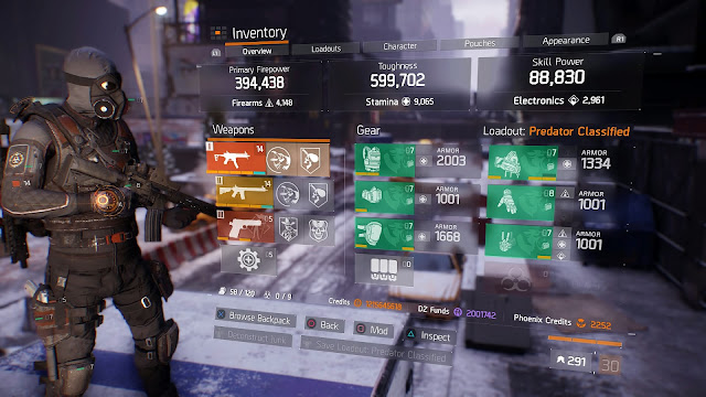 The Division 1.8.2 - Predator's Mark Classified Build