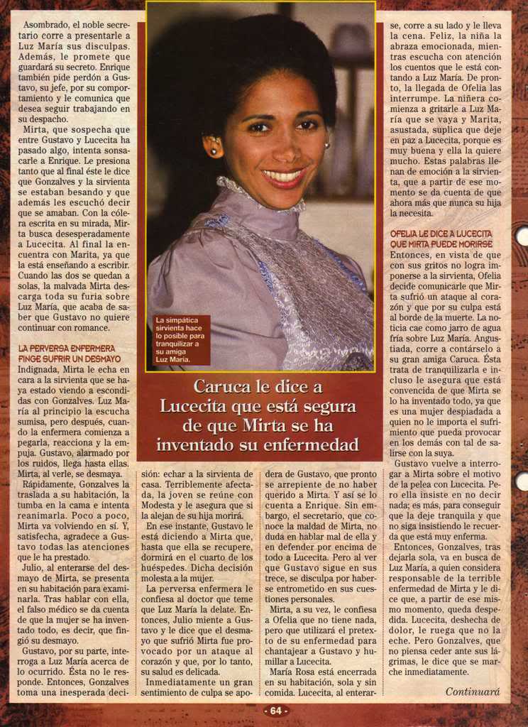 FILMY KOSTIUMOWE: Luz María (TV Serial 1998– )