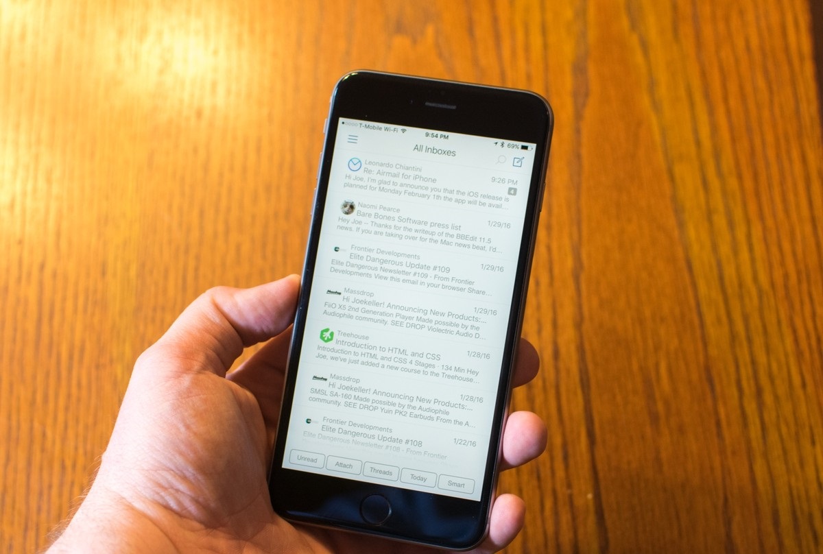 Airmail lands on iOS, lets you customize your email experience | Panda Tech