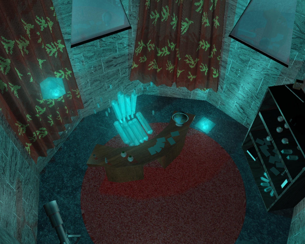 Vida de Egon: Mage Room - Cenario Maya - Com animação