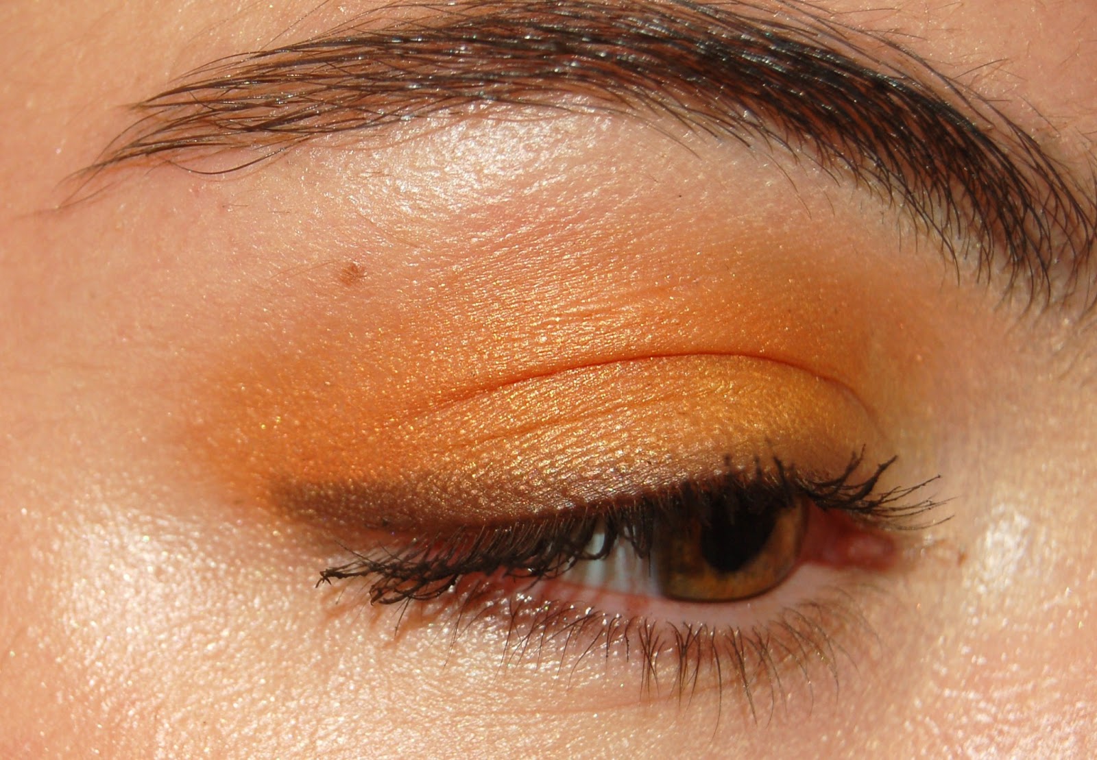 One Brush Beauty : Look of the Day - Sunset eyes