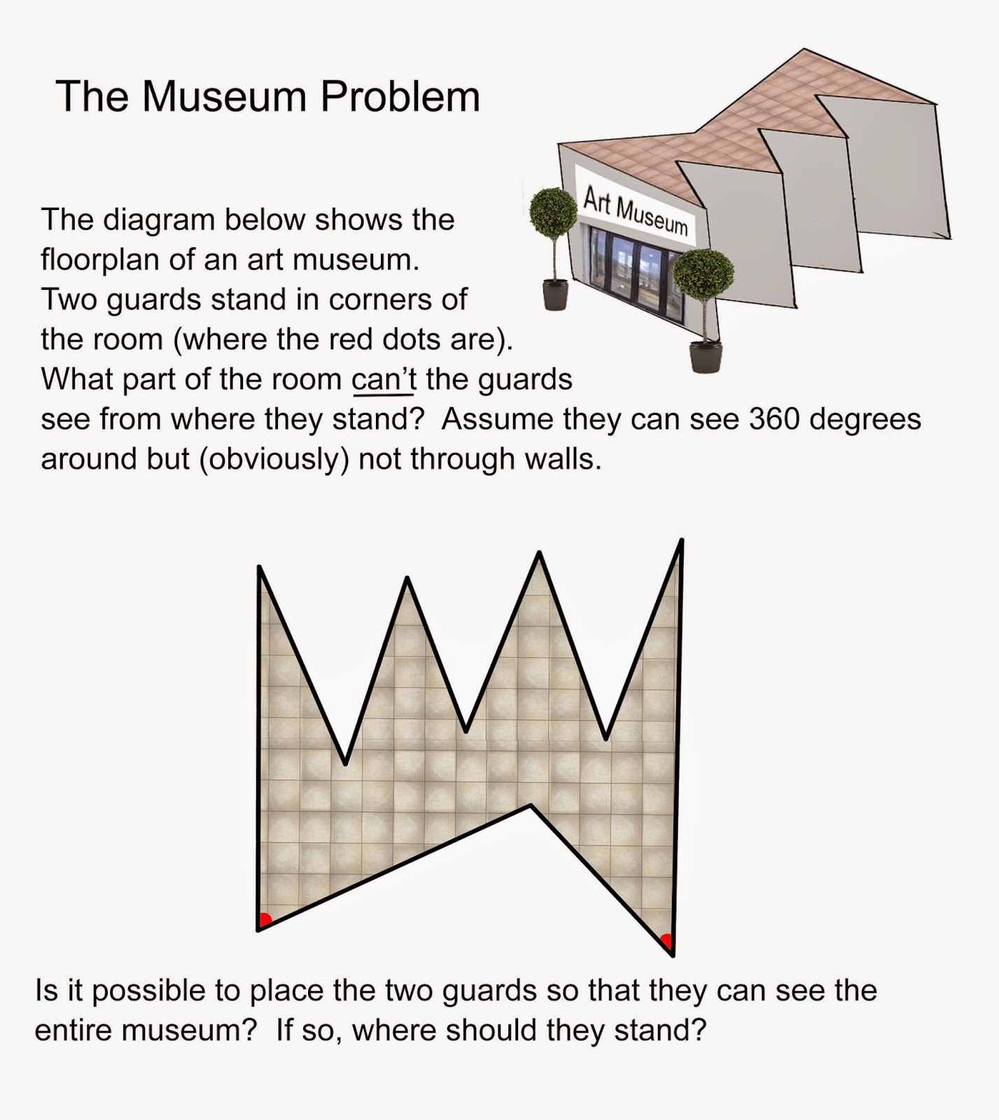 1001 Math Problems: spatial puzzles (2D)