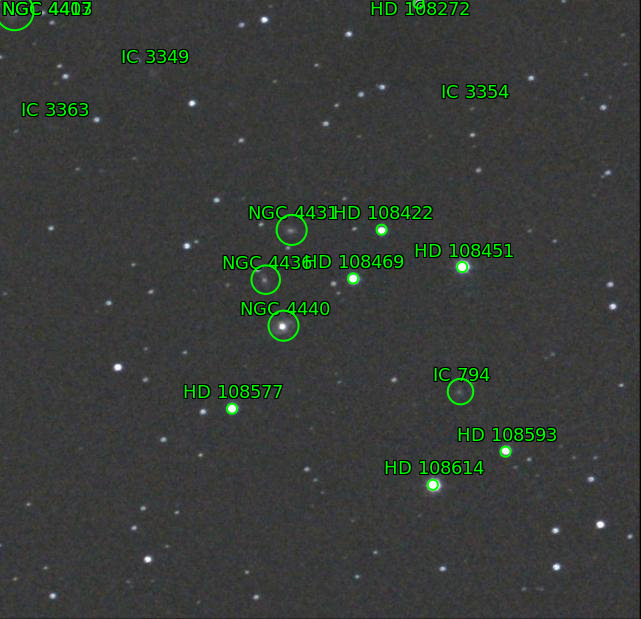 Nuncius Australis: Ngc 4440, O Projeto tudo que Existe e Os ...