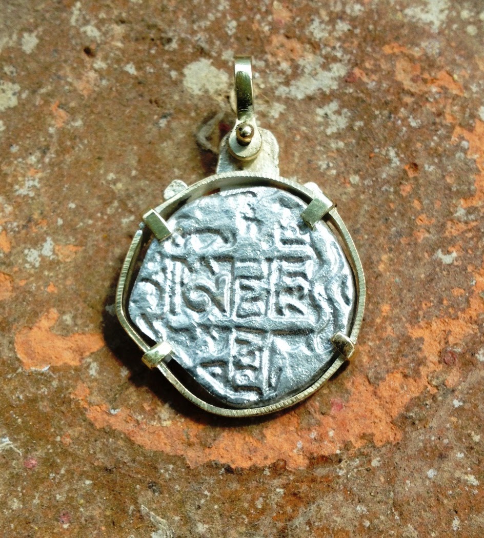 Metalsmith Orfebreria: One Real Pirate Skull Coin Silver on 14K Bezel ...