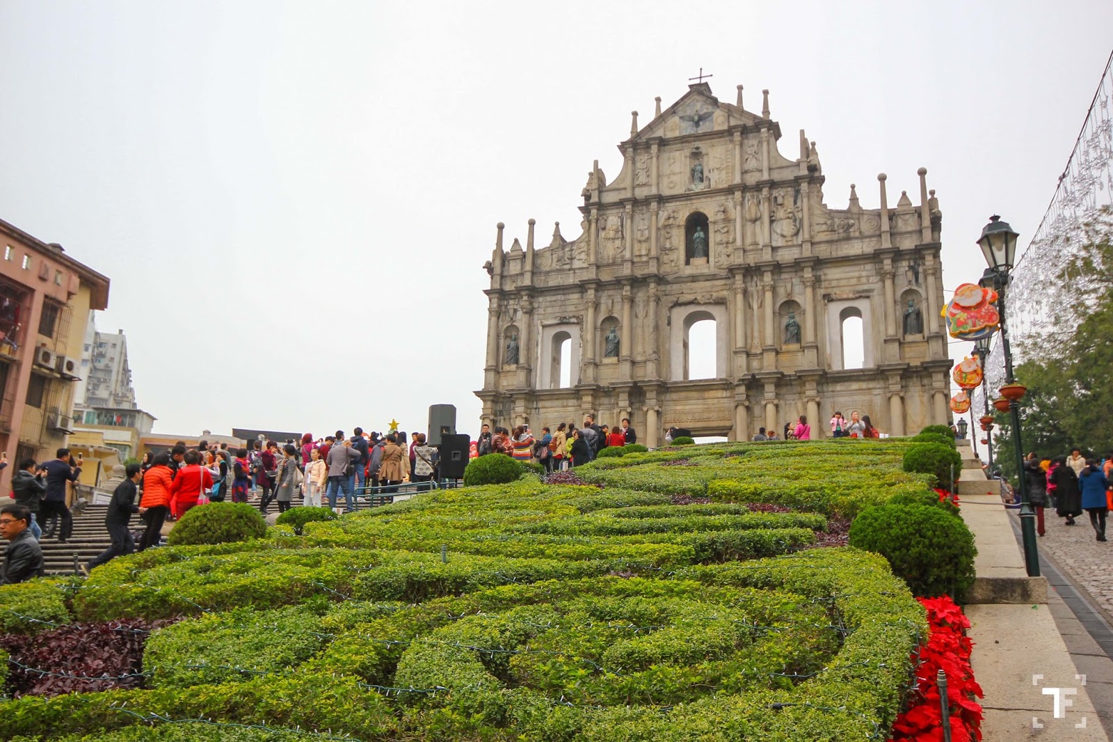 Travel Foodie: [PLACE] 20141224 Ruins of St. Paul's 大三巴牌坊 @ Macau