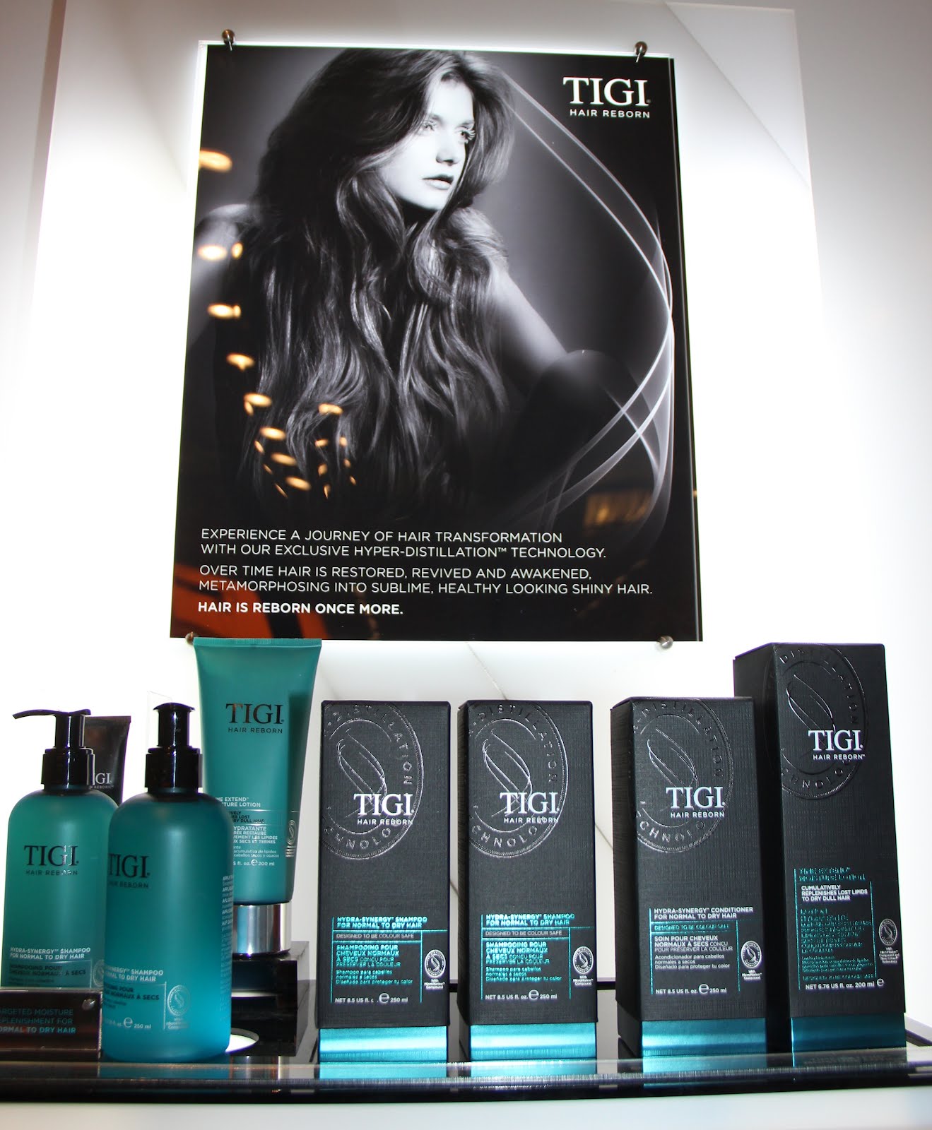 fashionably petite: TIGI Hair Reborn and Style Treats Haircare