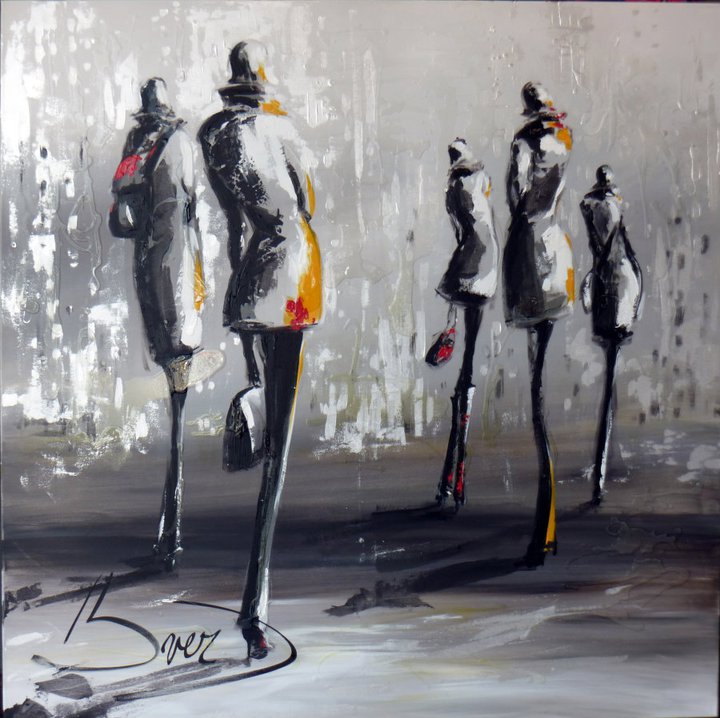 Marie-France Boisvert | Abstract figurative painter | Tutt'Art ...