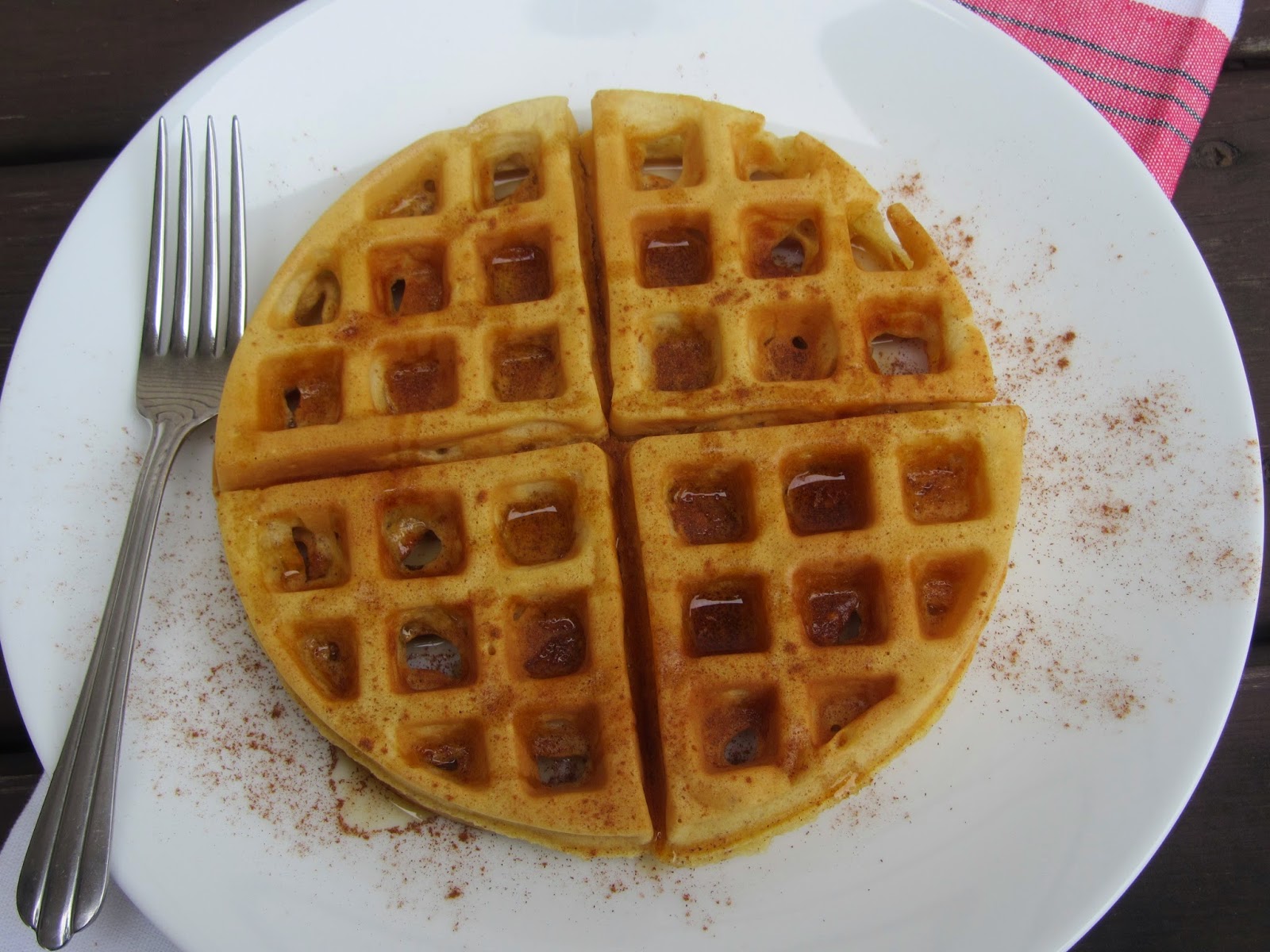 Been There Baked That: Freezer Fridays: Spiced Apple Waffles