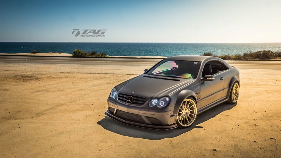 Mercedes-Benz W209 CLK63 AMG Black Series on ‪HRE‬ ‪‎Wheels | BENZTUNING