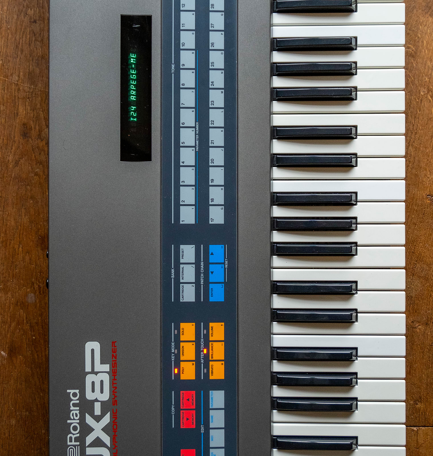 MATRIXSYNTH: Roland JX-8P Analog Synthesizer