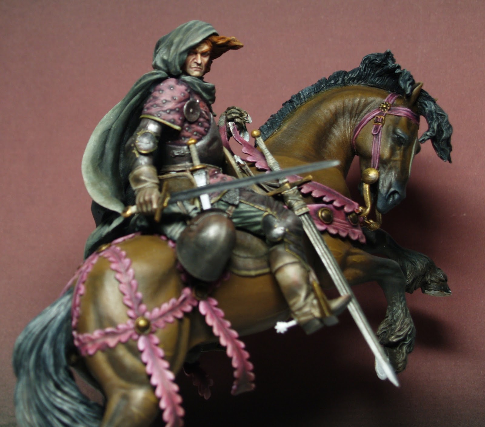 Miniatures, Paint and History: Roaming Knight XV 75mm Pegaso (Update VI)