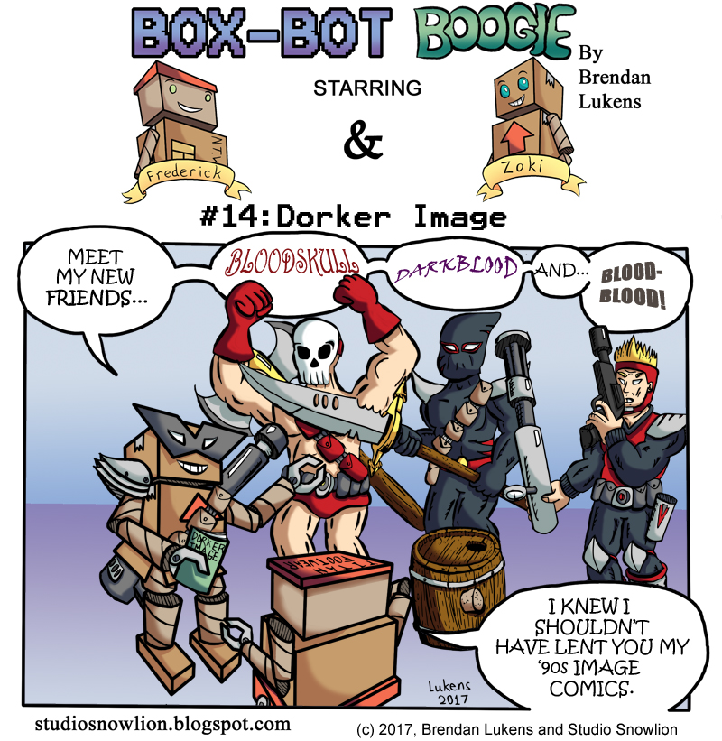 Studio Snowlion: Box-Bot Boogie #13:Dorker Image