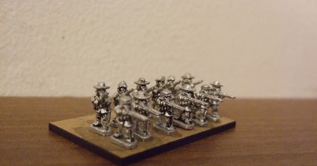 10mm Wargaming: 10mm ECW Infantry from Lancer Miniatures