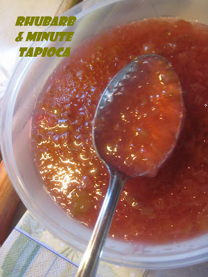 The Better Baker: Rhubarb & Minute Tapioca