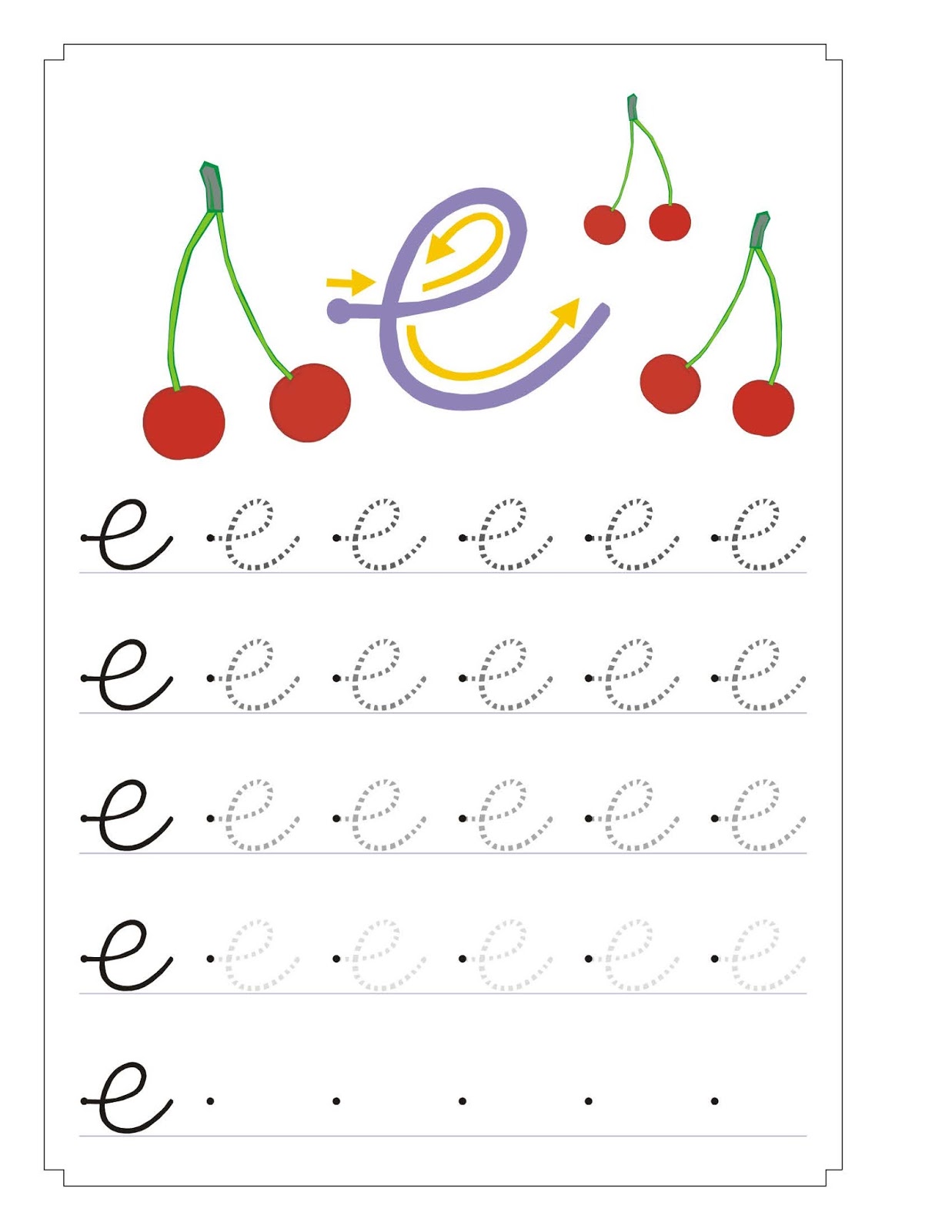 Aprendiendo Las Vocales: El trazo de las vocales