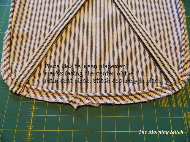 The Morning Stitch: Chair Pad Tutorial