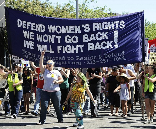 Women In Media.: Organizations Fight for Women's Rights.