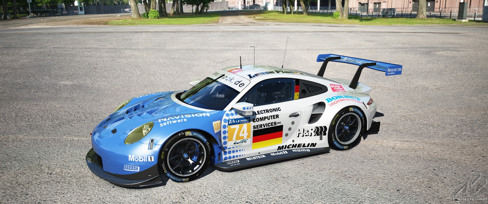 S.56 Design: Porsche 911 RSR Roock Racing #74