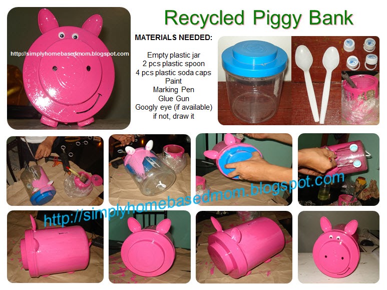 Simply Homebased Mom - The Practical Filipina: The Recycled Piggy Bank