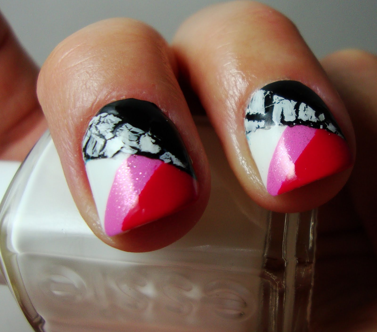 christina77star: Patch work nails!!!: Πως να κάνετε nail art με ενα ...