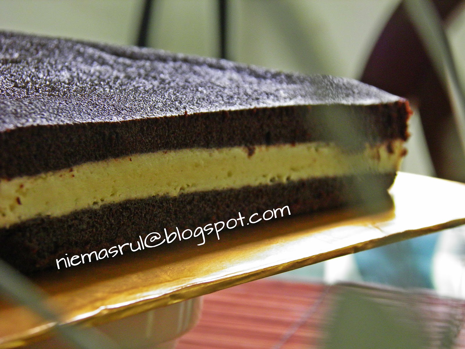 MumNiema: Kek Coklat Cheese Kukus...