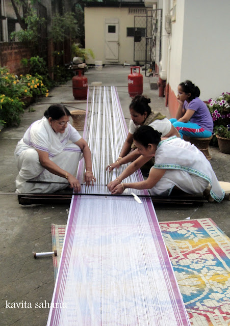 my room: Weaving at home