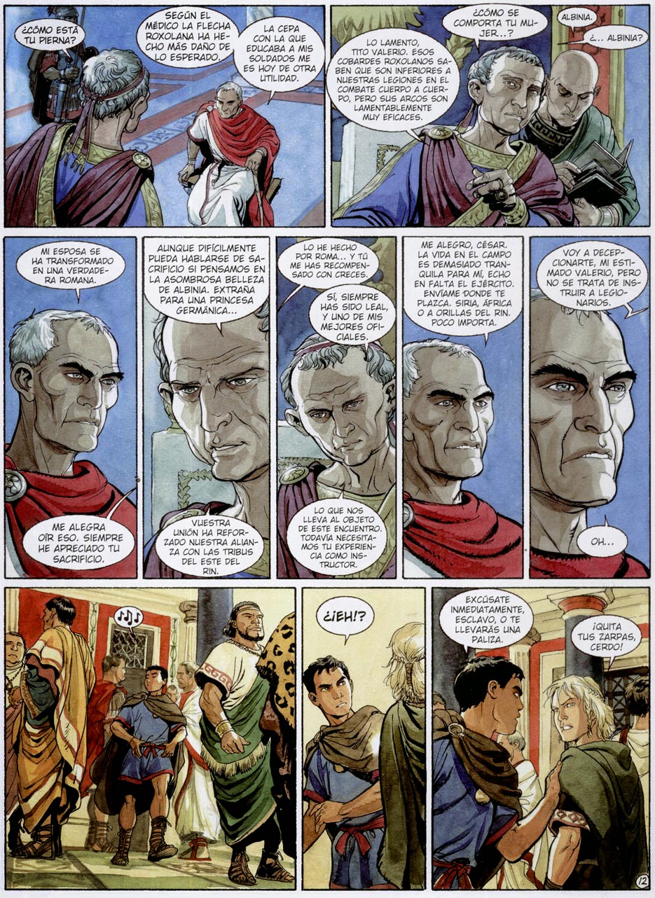 Los comics de Machete: Las águilas de Roma I y II