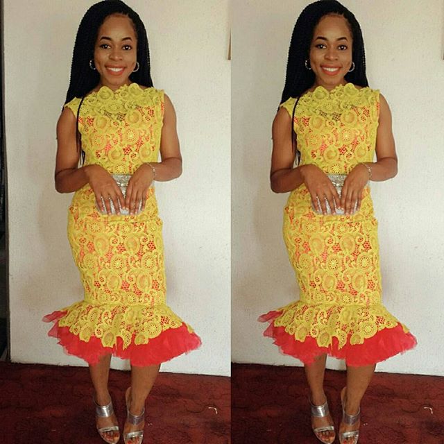 Beautiful Short Lace Gown Styles For Stylish Wedding Guests Dezango Fashion Zone